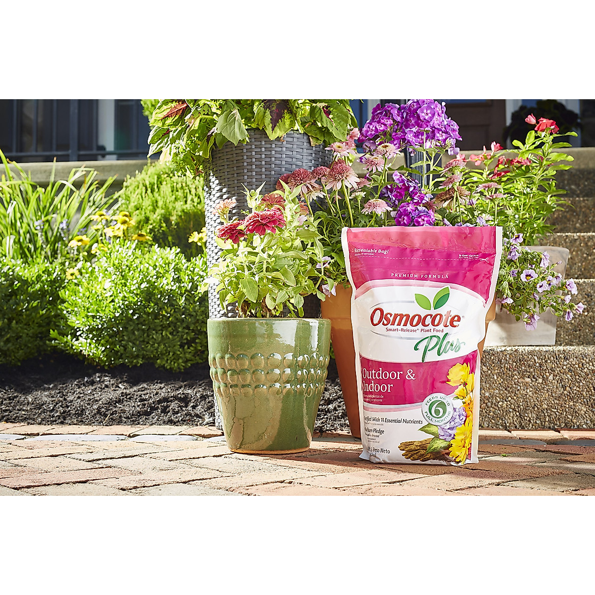 Osmocote Smart-Release Plant Food Plus Outdoor & Indoor, 8 lb.