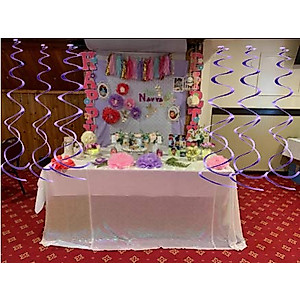 25 PCS Tissue Paper Tassel DIY Party Garland Decor for All Events & Occasions(Unicorn Pastel)