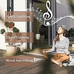 LITEYPP Sympathy Wind Chimes, Memorial Wind Chimes for Loss of a Loved One Prime, Bereavement Memorial Gifts/Grieving Sympathy Gift in Memory of Loved One Loss of Mother Father Pet Condolence 32Inch