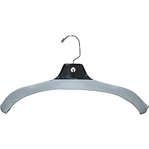 The Great American Hanger Company White Foam Hanger Covers, Box of 100 Non-Slip Protective Cover for Standard Sized Hangers