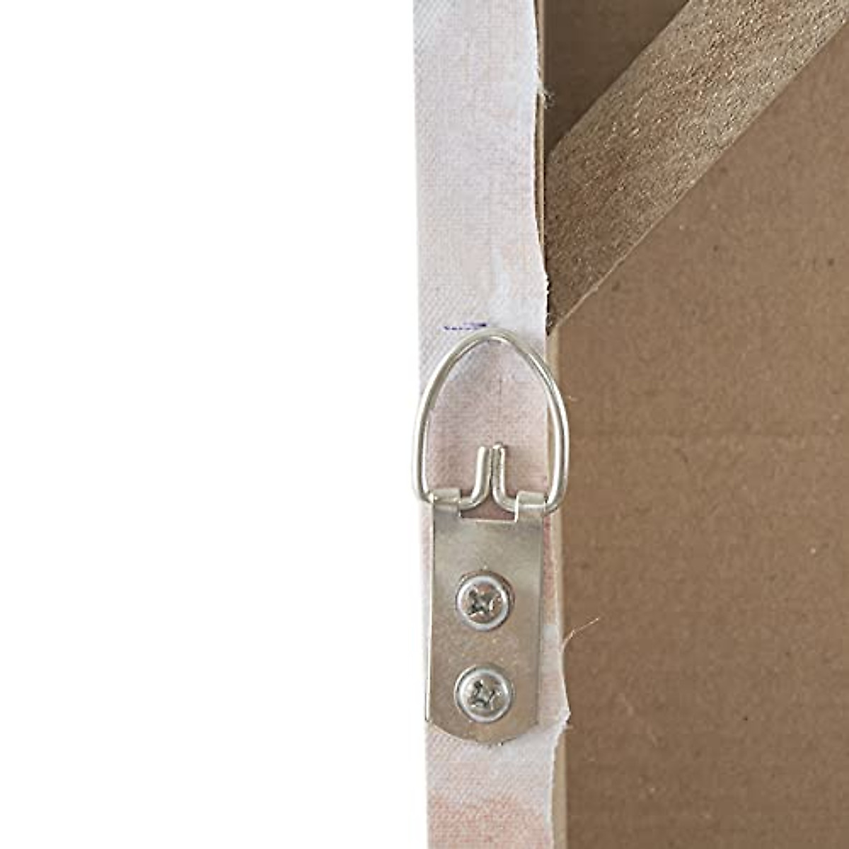 Madison Park Wall Art Living Room Décor - Blissful Abstract Wall Art, Modern Home Décor Painting Gel Coat Canvas with Silver Foil Embellishment, 27"W x 27"H x 1.5"D, Blush