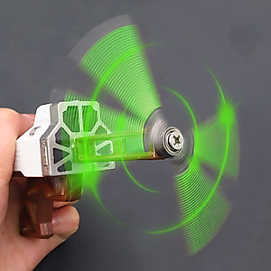 Furimmer APEX Legends Heirloom Wattson Energy Reader Neon Green 5.1'' Game Luminous Metal Weapon Model Action Figure Ornaments Arts Toys Collection Present Kids Gift(Luminous) 13cm