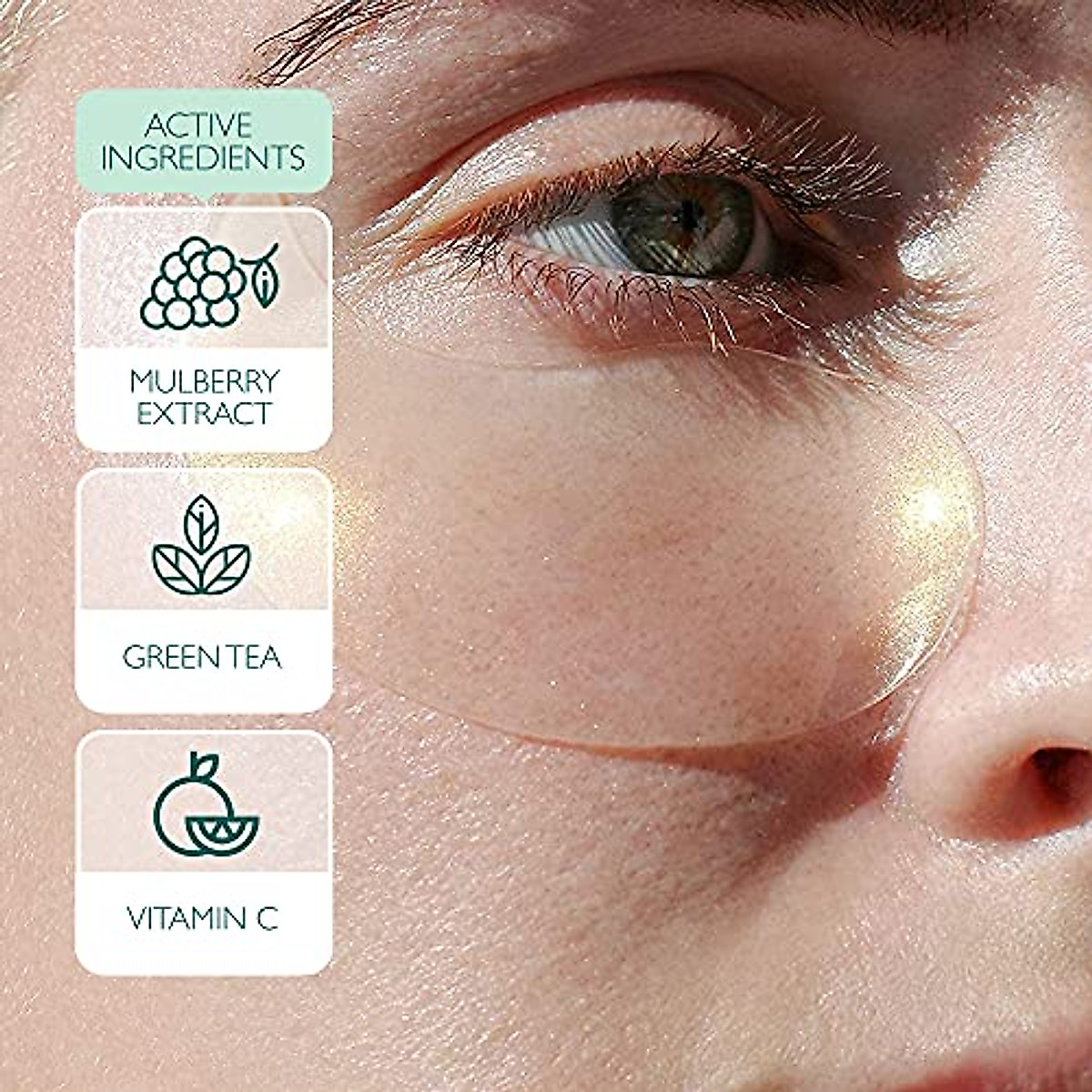 Patchology Under Eye Mask Gel Pads - Under Eye Patches for Puffy Eyes, Dark Circles, Wrinkles, and Eye Bags - Hydrating Eye Gel Mask for Men and Women - All Natural Eye Bags Treatment - (5 Pairs)