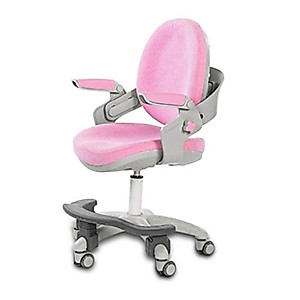ZLBYB Children's Study Chair Primary School Home Desk Office Adjustable Lift Seat Back Chair Writing Chair Stool