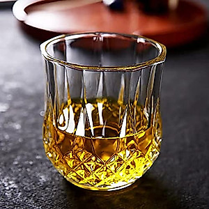 JAIEF 1.7 OZ Crystal Shot Glasses Set, Heavy Base Cordial Glasses | Tequila Glasses (Set of 8)