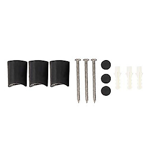 8 Holes Wall Mounted Wine Holder, Stainless Steel Wine Bottle Shelf with Installation Accessories, Barrel Stave Vertical Red Wine Bottle Rack, for Household Bar Supplies