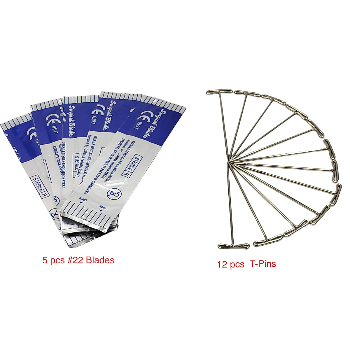 DR Instruments Precision Plus Dissection Kit - 24-Piece Biology Kit - 9 Stainless Steel Instruments - Extra Blades & T-Pins - Biology Students & Faculty – Assorted Color Cases