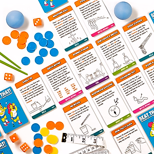 Gutter Games Beat That! - The Bonkers Battle of Wacky Challenges [Family Party Game for Kids & Adults]