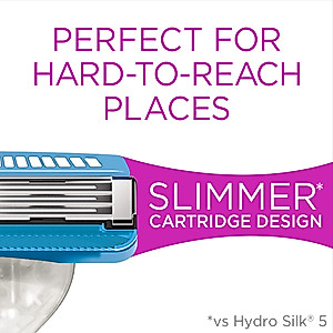 Schick Hydro Silk 3 Razors for Women with 2 Razor Blades Refills