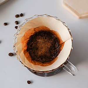 #4 Cone Coffee Filters (Natural Unbleached, 100)