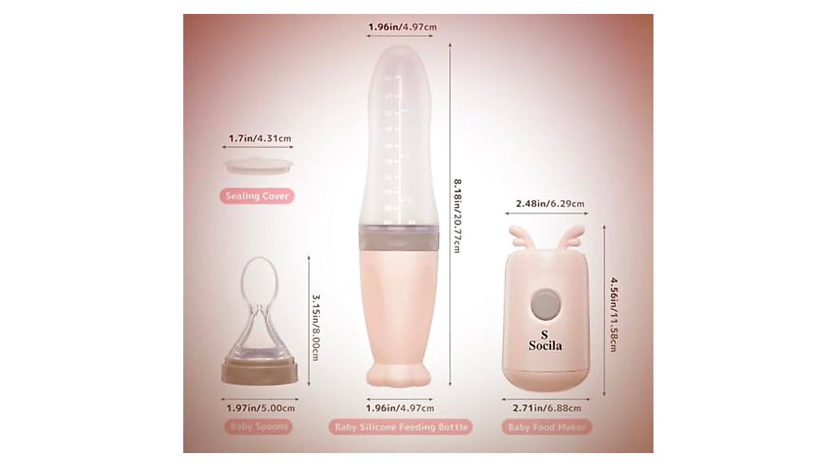 Socila Baby Food Maker - Safe & Portable Feeding Solution