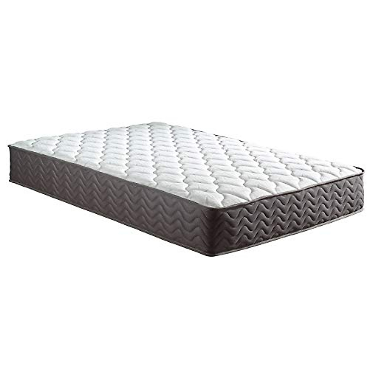 Swiss Ortho Sleep, 12" Inch Memory Foam and Innerspring Hybrid Medium-Firm Plush Mattress/Bed-in-a-Box/Pressure Relieving Bliss, King, White