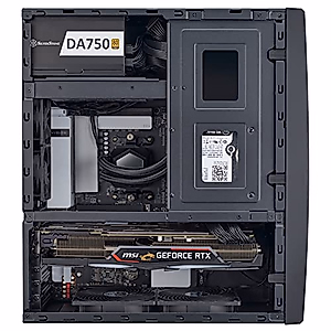 SilverStone Technology Grandia 11 Compact ATX Home Theater PC (HTPC) case with 240mm Radiator Support, SST-GD11B