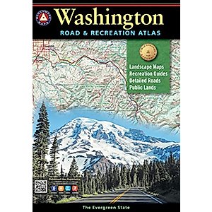 Washington Road & Recreation Atlas - 10th Edition, 2022 (Benchmark)