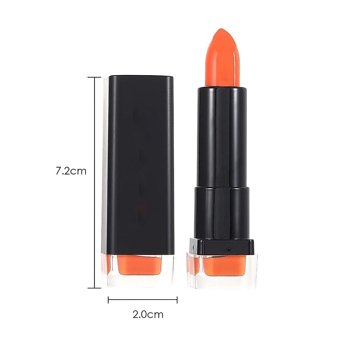 Kilshye Matte Lipstick Hight Pigment Lipsticks Long Lasting Lip Stick Waterproof Lips Gloss Cream Lipgloss Makeup for Women and Girls Pack of 1 (I- Orange 14)