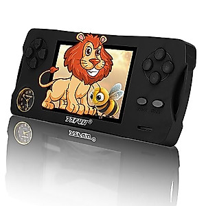 Retro Handheld Game Console,Preloaded 500 Kids Arcade Games Nostalgia Stick Game for TV, 32G, Portable 3.5 Inch Rechargeable Classic Toys, for Home Travel Birthday Boys Girls (Black)