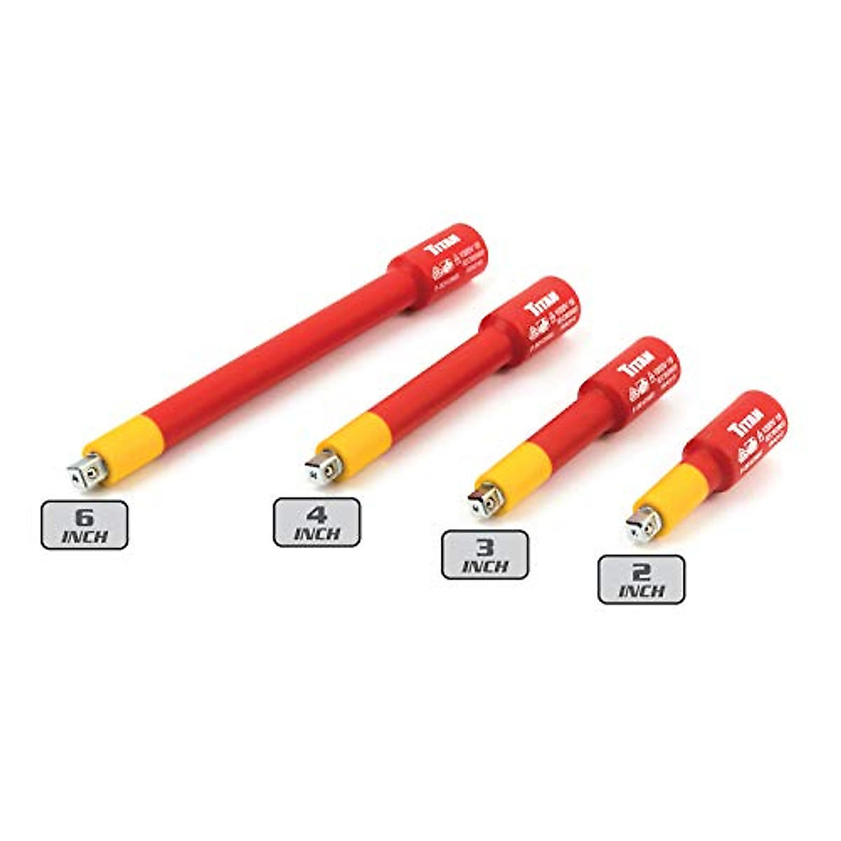 Titan 66100 18-Piece 1/4-Inch Drive VDE Insulated Socket Set