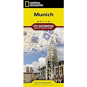 Munich Map (National Geographic Destination City Map)
