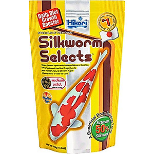 Hikari 042197 Silkworm Selects Koi Food, One Size