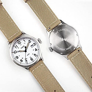 Vaer S5 Calendar Field Watch - 40mm White
