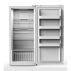 Midea 14-cu. ft. Upright Convertible Freezer in White