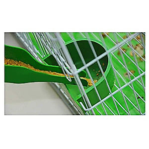 4Pcs Automatic Bird Feeders, Bird Water Dispenser for Cage, Bird Water Feeder Bottles Bird Drinker Container Hanging Seed Food Dispenser Water Clip for Parrots Budgie, Cockatiel, Lovebirds Finch