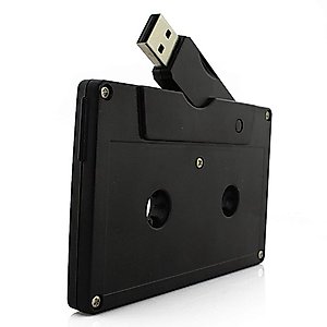 64GB USB 2.0 Flash Drive Black Cassette Tape Shape Memory Stick Flash Drive Pendrive Thumb Drive Jump Drive U Disk