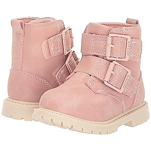Carter's Kids Clary Boot, Pink, 8 US Unisex Toddler