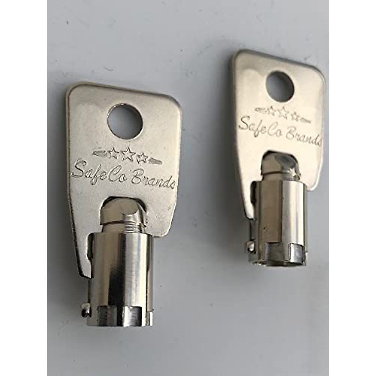 Replacement Tubular Barrel Keys for Vending Machines, Cam Locks & Switches LX1 to LX20 2-Keys (LX14)