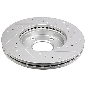 ECCPP Brake Rotor and Ceramic Brake Disc Pad Kit Front Rear fit for Ford Mustang 1994 1995 1996 1997 1998 1999 2000 2001 2003 2004 for Ford Mustang