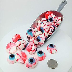 Gummi Eyeballs Gummy Halloween Fall Autumn candy 1 pound