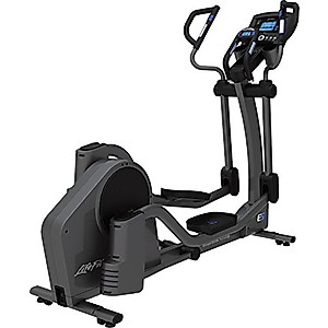 Life Fitness E5 Cross Trainer Elliptical Exercise Machine with Go Console, Titanium
