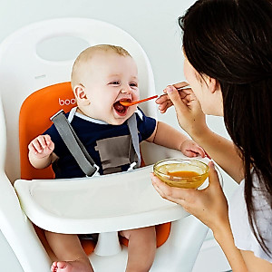 Boon Swap 2-in-1 Baby Spoon, Blue/Orange