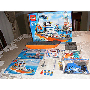 LEGO 7739 City Coast Guard Patrol Boat and Tower