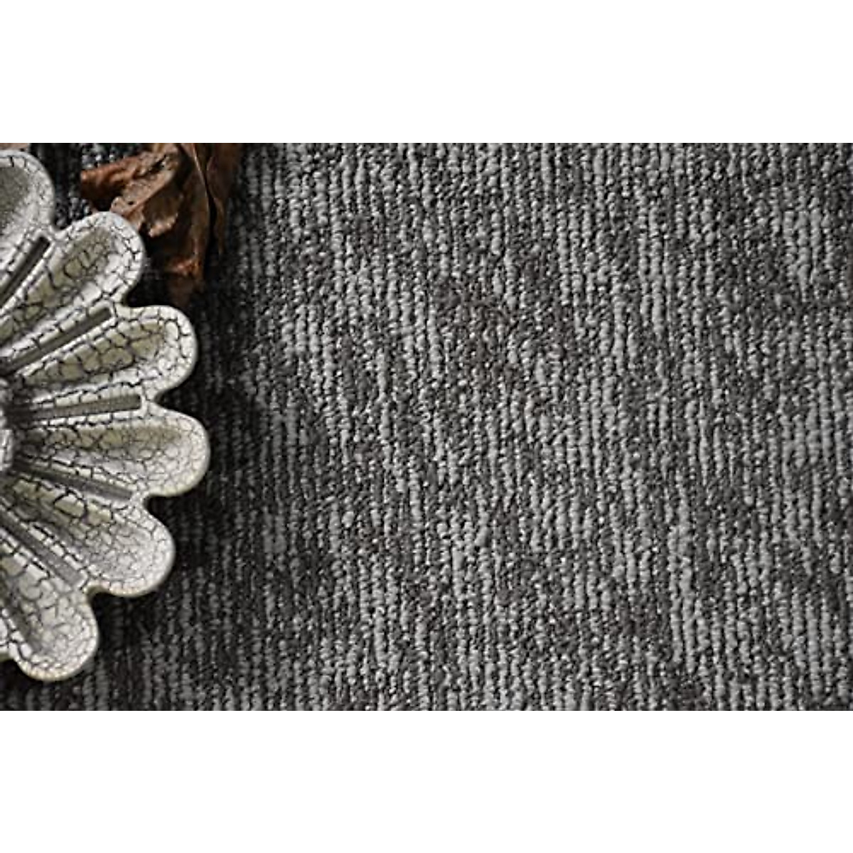 Furnish my Place Modern Indoor/Outdoor Commercial Neutral Rug, Modern Area Rug, Home Decor Mat, Pet-Friendly Carpet for Living Room, Kids, Wedding, Made in USA - 2' x 4' Rectangle