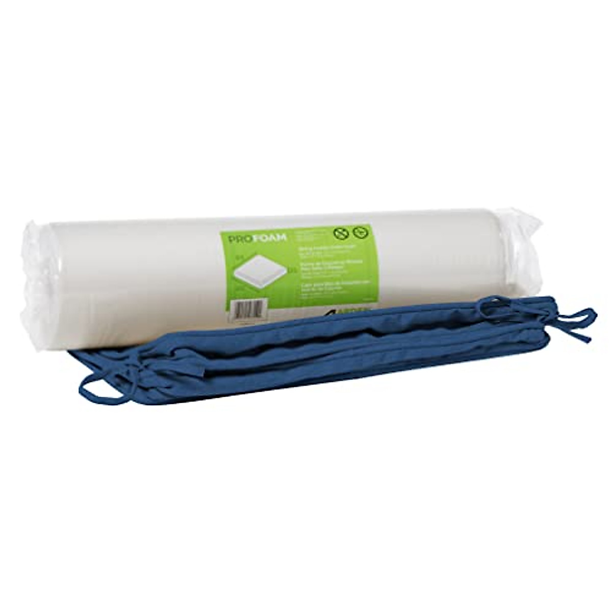 Arden Selections ProFoam Performance Outdoor Seat Cushion 20 x 20, Lapis Blue