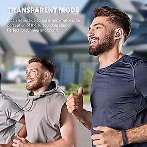 EarFun Air Pro 2 Hybrid Active Noise Cancelling Wireless Earphones, Bluetooth 5.2 Headphones with Mics and EarFun Free Pro 2 Hybrid Active Noise Cancelling Bluetooth 5.2 Earphones with 6 Mics, Stereo