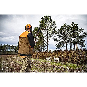 Walker's Razor Slim Passive Earmuff - Ultra Low-Profile Earcups - Black