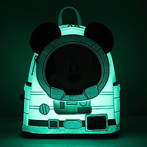 Loungefly Disney Glow in the Dark Mickey Mouse Spaceman Cosplay Women's Backpack