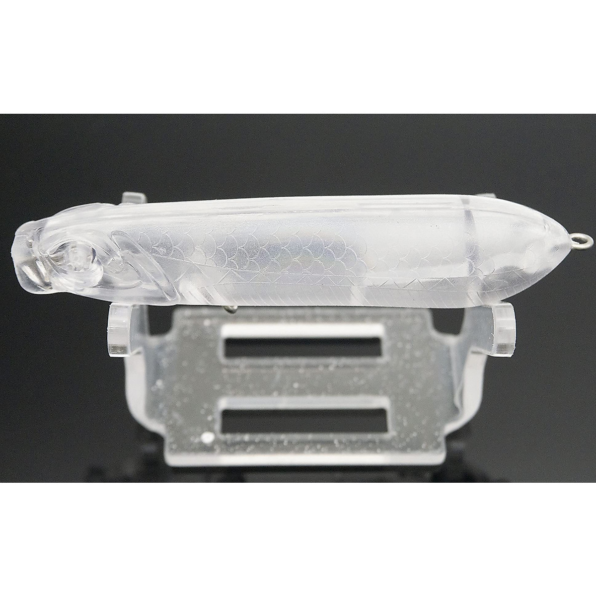 10pcs Unpainted Pencil lipless Bait Fishing Blank Popper Hard Crank Bait Lure Body 85mm 10.2g Blank Lures Free Eye 8247