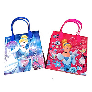 Disney Cinderella Authentic Licensed Reusable Party Favor Goodie Small Gift Bags 12