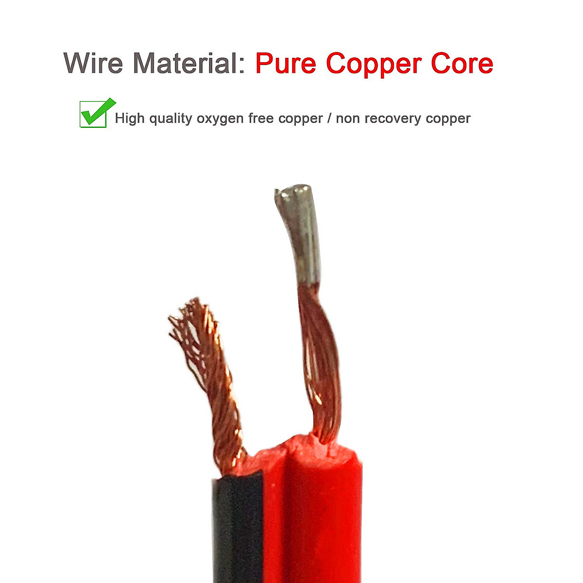 DAYKIT 10 Pairs DC Power Pigtail Cable, 12V 5A 2.1mm x 5.5 mm Male & Female Connectors for CCTV Security Camera and Lighting Power Adapter