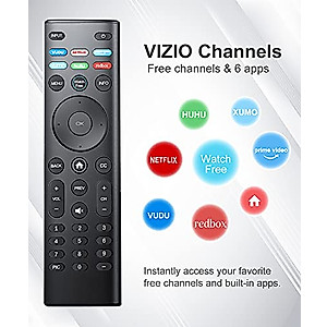 Universal Remote-Control Replacement for VIZIO D-Series M-Series P-Series V-Series UHD LED LCD Smart TV