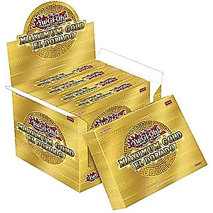 Yugioh Maximum Gold El Dorado Booster Sealed Display Box: 5 Mini-Boxes (20 Total Booster Packs!)