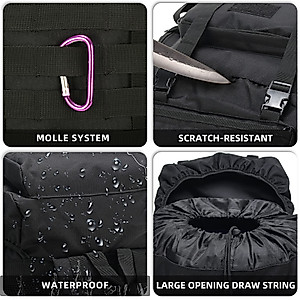70L Camping Hiking Backpack Tactical Backpack Military Molle Rucksack Backpack for Outdoor