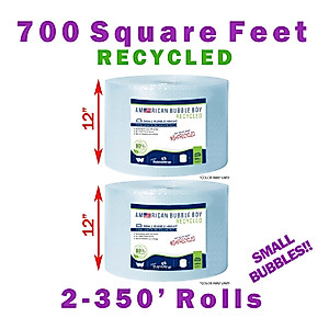 Recycled Grade Bubble - by American Bubble Boy (12" Wide, 700 Square Feet)