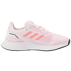 adidas Women's Runfalcon 2.0 Running Shoe, Almost Pink/Turbo/White, 5.5