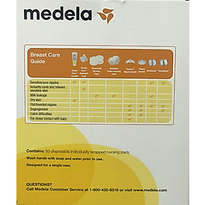 Medela Disposable Nursing Bra Pads - 60 Pack