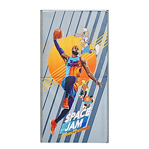 Idea Nuova Space Jam Collapsible Storage Cubby Unit and Bookshelf with 3 Collapsible Cubes