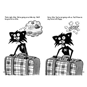 Bad Kitty vs the Babysitter (paperback black-and-white edition)